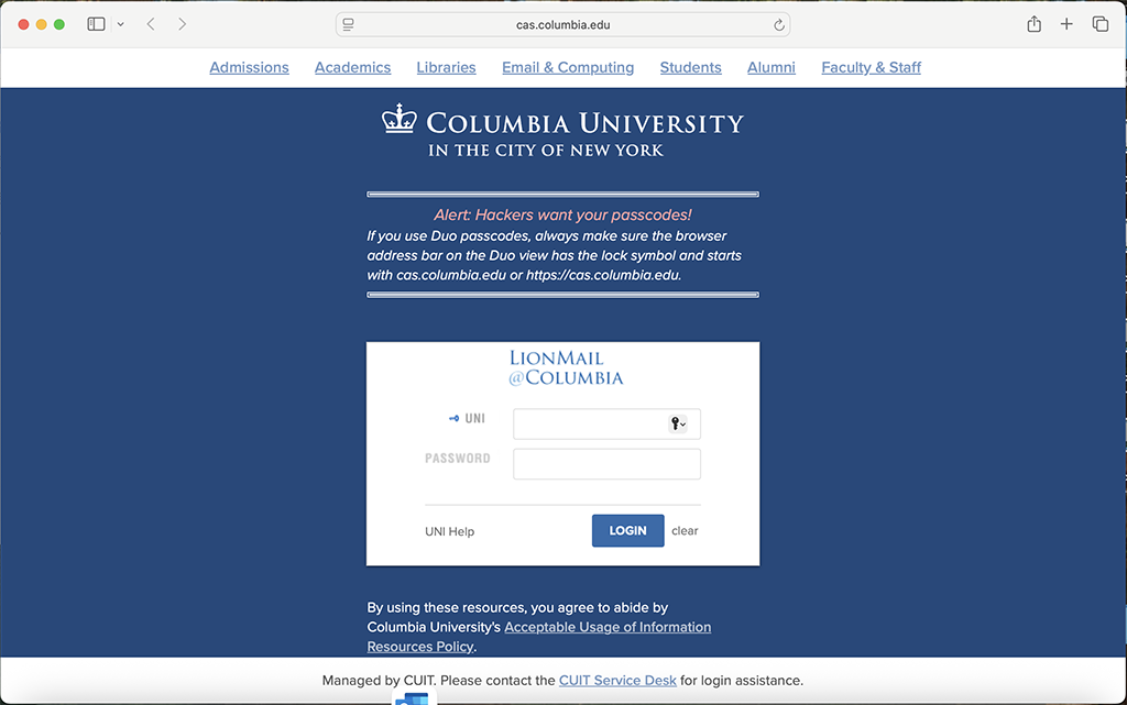 LionMail Mobile and Email Client Setup | Columbia University ...